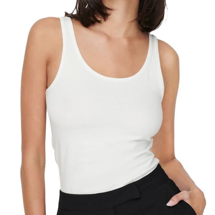 Débardeur Blanc Femme JDY Ava Blanc - Cdiscount Prêt-à-Porter