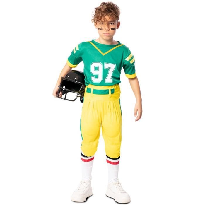 Déguisement joueur de rugby - EUROCARNAVALES, SA - 9 ans - Vert ...