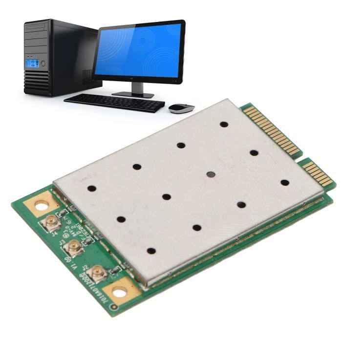 Carte Wifi Mini Pcie Carte Réseau Qca9880, Adaptateur Wifi 1300 Mbps ...
