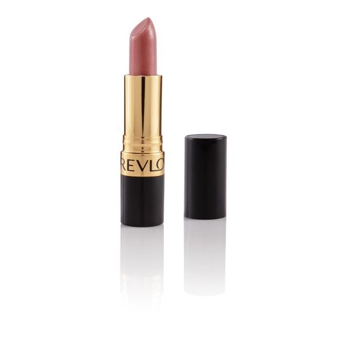 Rouge à Lèvres - REVLON - Super Lustrous - Beige cramoisi - Tenue ...
