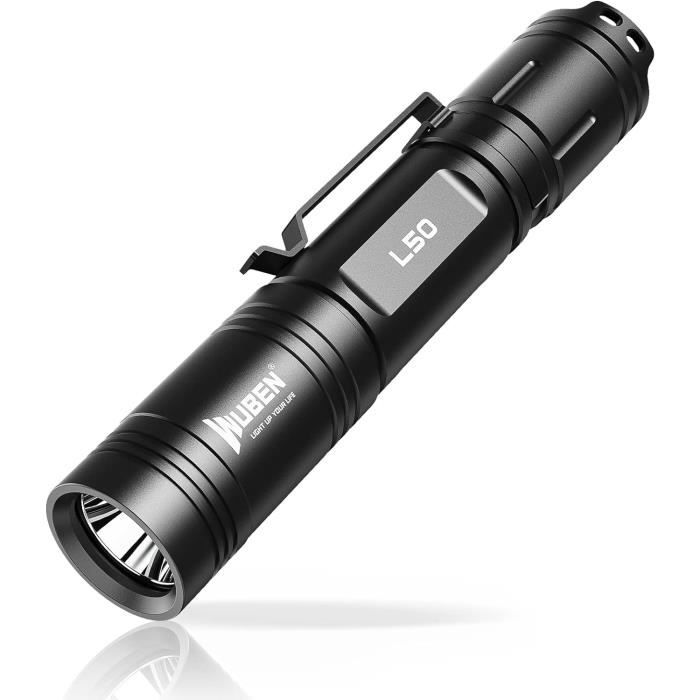 L50 Lampe Torche LED Ultra Puissante, Lampe Torche Rechargeable 1200 ...