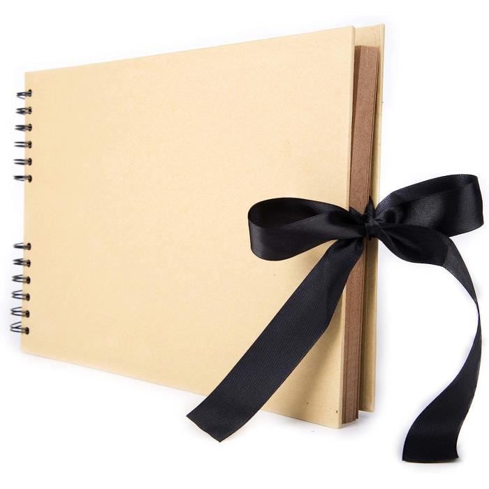 Art Album Photo de 80 Pages (40 Feuilles) à Coller soi-même Album Photo ...