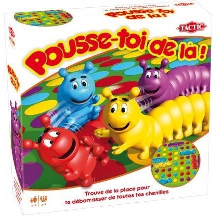 Jeu de société - TACTIC - 40403 - Pousse-toi de là - Age minimum: 4 ans ...