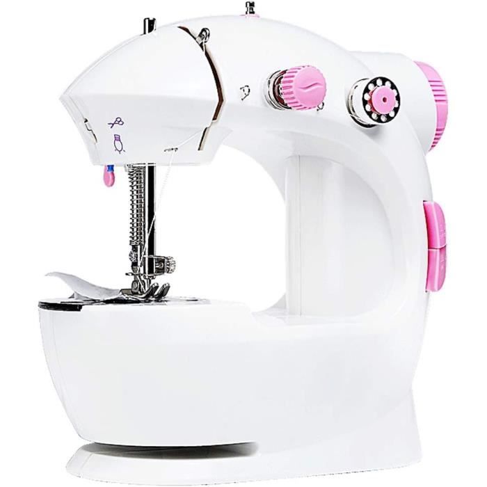 Mini Machine À Coudre Électrique Réglage 2 Vitesses,Veilleuse À Pédale ...