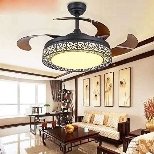 Ventilateur de Plafond - YOKULI - A363 - Eclairage LED Dimmable - 3 ...