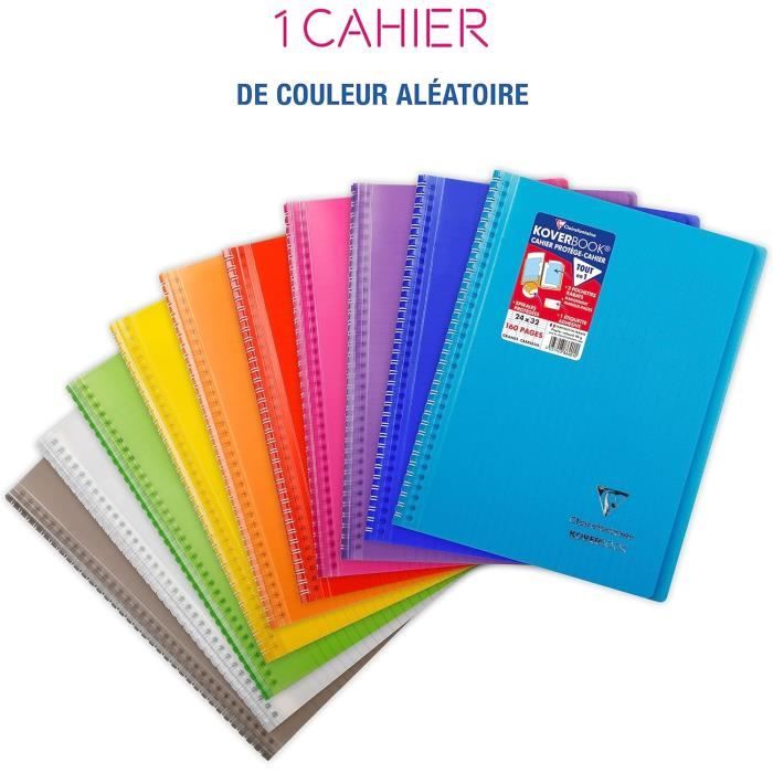 386401C Un Cahier À Spirale Koverbook - 24X32 Cm - 160 Pages Grands ...