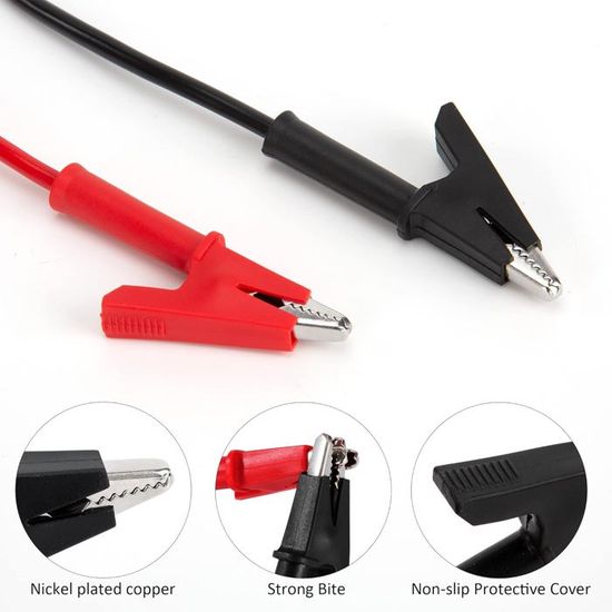 Cble De Test Pour Multimtre Kit Cordon Multimtre Avec Fiche Banane 4Mm ...