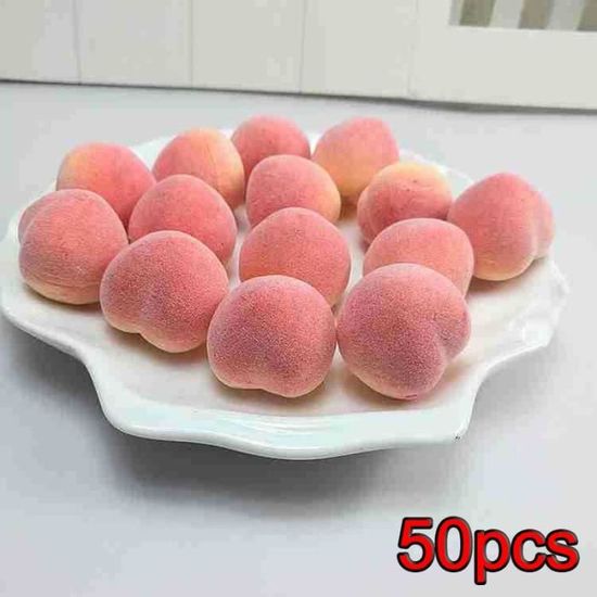 Mini Fruits artificiels petite mousse Faux ornement décoration table à ...