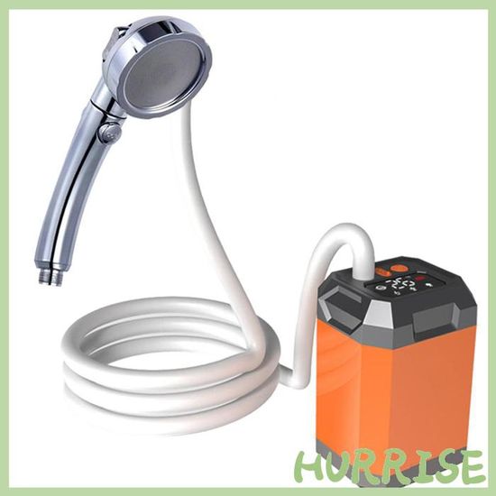 HURRISE Douche portable Douche de camping sans fil portable sport ...