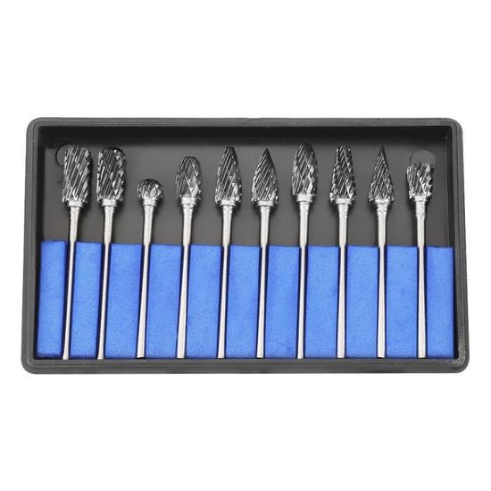 Lime rotative en métal pour fichier rotatif incluse 2.35 * 6mm 10pcs ...
