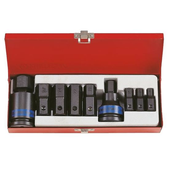 Coffret de douilles à choc - KING TONY - 11 pièces - 3/4 - Chrome molybdène - 6 pans - Cdiscount ...