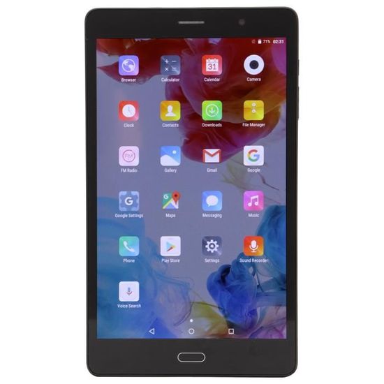 Qiilu Tablette 8 pouces Tablette HD, 8 Pouces 9.0 4 Go de 64 Go de ROM ...