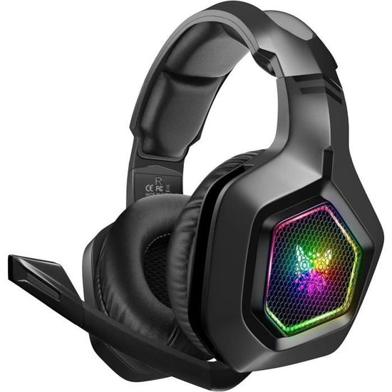 Casque Gaming Ps4, Casque Gaming Xbox One Rgb Led Lampe Onikuma Casque ...
