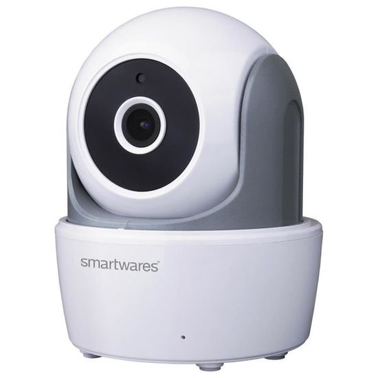 SMARTWARES Caméra de surveillance IP motorisée et connectée HD 720P LAN ...
