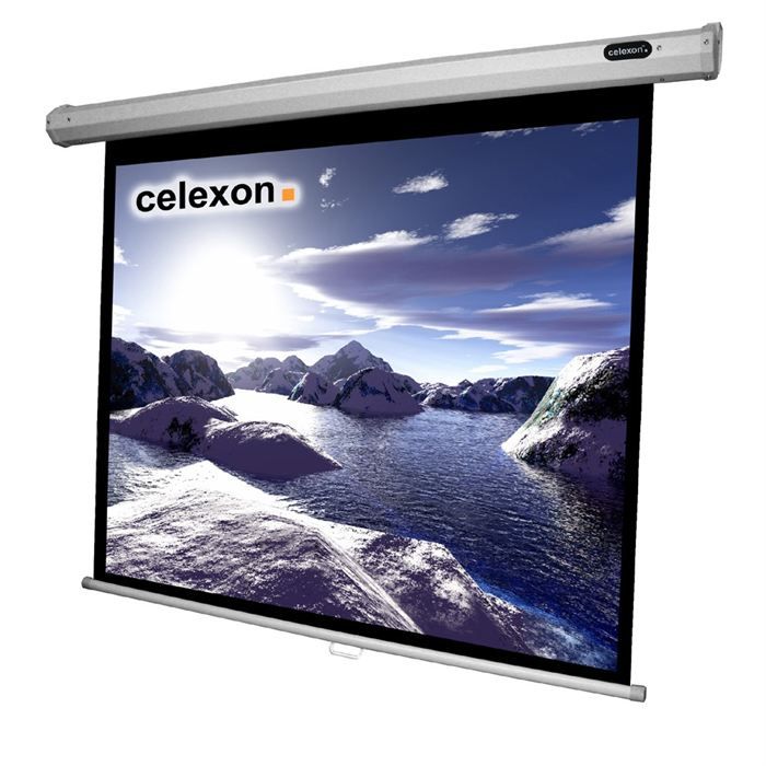 Ecran de projection manuel CELEXON - 200 x 150 cm - Format 4:3 - Gain 1 ...