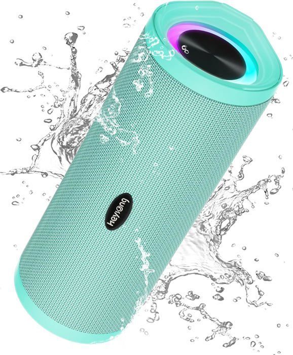 Enceinte Portable Bluetooth Aux Basses Renforcées, Bluetooth 5.3 ...