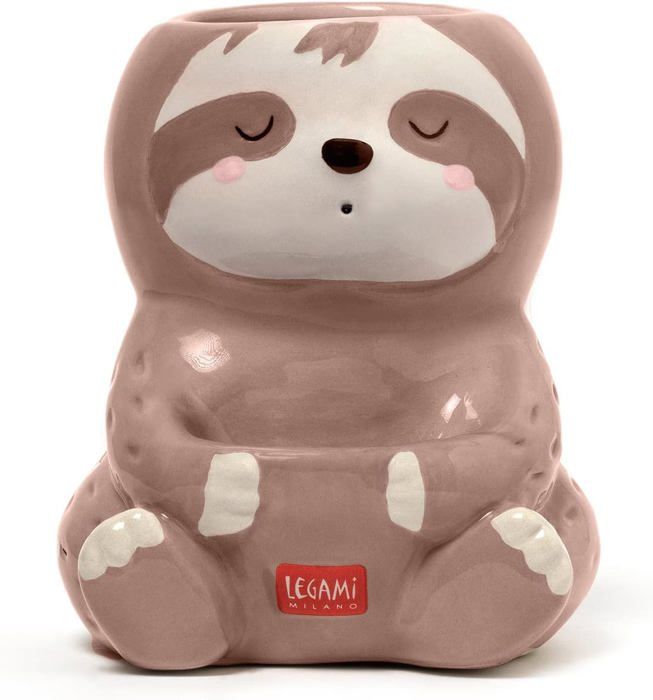 - Porte-Stylos En Céramique Desk Friends 9,2 X 10,4 Cm Thème Paresseux ...