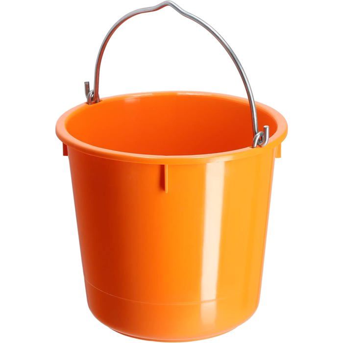 KADAX Seau de Construction en Plastique, Seau ŕ mortier avec poignée en ...