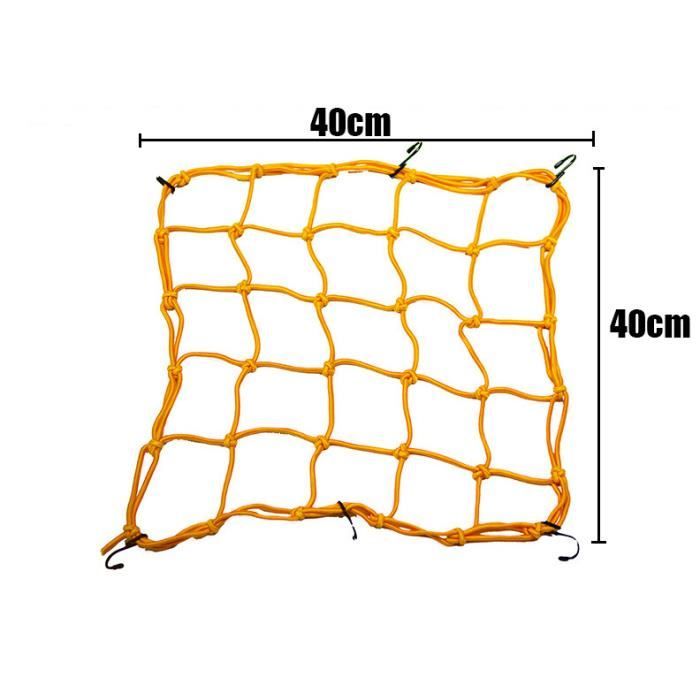 Sac-filet de coffre,Filet élastique pour rangement de moto,6 crochets ...