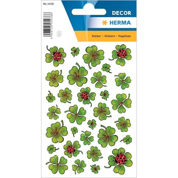 Sticker Décoratif « Trèfle »[u2780] - Cdiscount Beaux-Arts et Loisirs ...