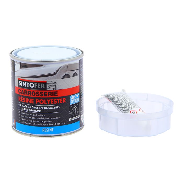 Résine polyester + durcisseur 500ml : Sintofer - Cdiscount Beaux-Arts ...
