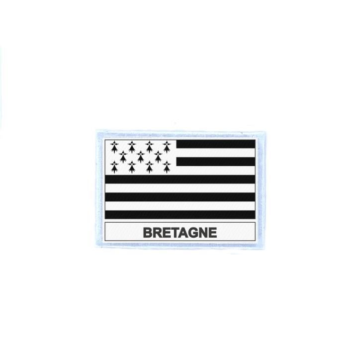 Ecusson patch badge imprime drapeau bretagne breton - Cdiscount Beaux ...
