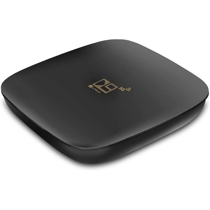 Android TV Box 10.0 - Dernière Version de 2021 - 4 Go de RAM 32 Go de ...