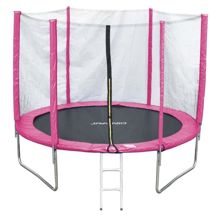 JAWINIO trampoline 305 cm trampoline de jardin ensemble complet de ...
