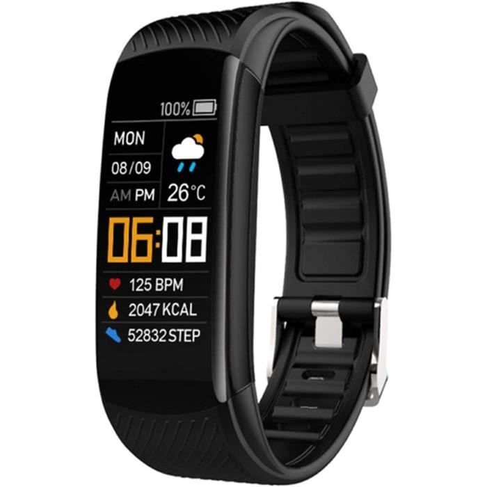 C5 Bracelet Connecté Étanche Pour Homme Et Femme Avec Bluetooth ...