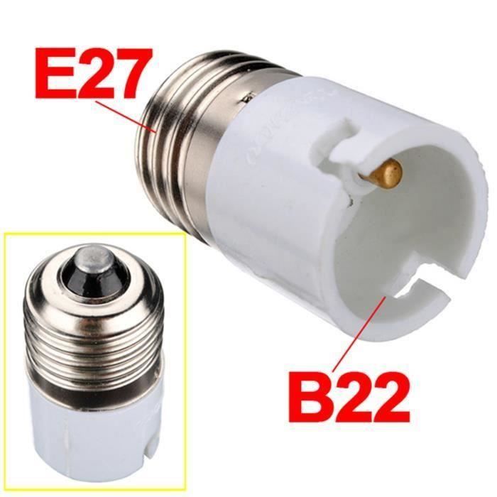 adaptateur culot b22 vers e27 vision el 1578773710673