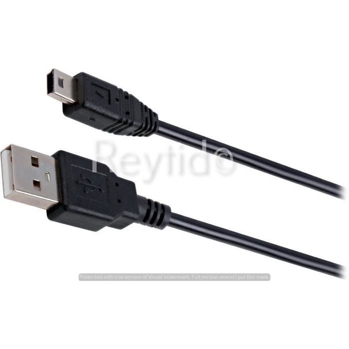 Reytid mini câble de charge USB compatible avec tomtom sat nav ...