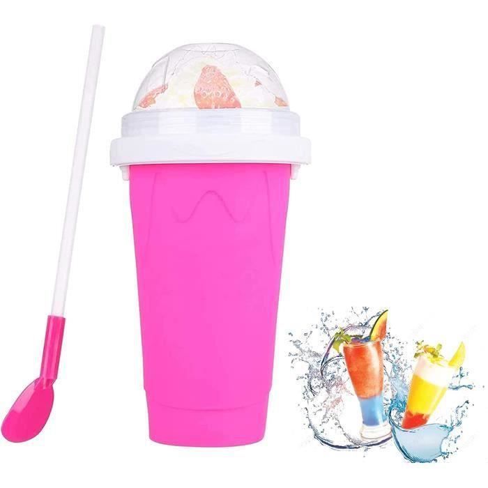 Slushie Maker Cup, Magic Quick Frozen Smoothies Cup Cooling Cup Double ...