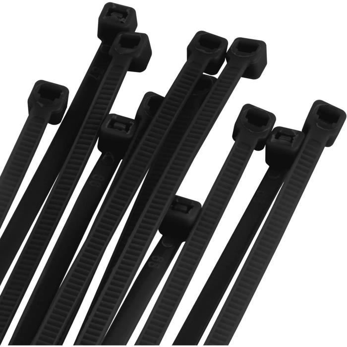 Collier De Serrage Plastique,Serre Cable Plastique,100 Pièces Brides En ...