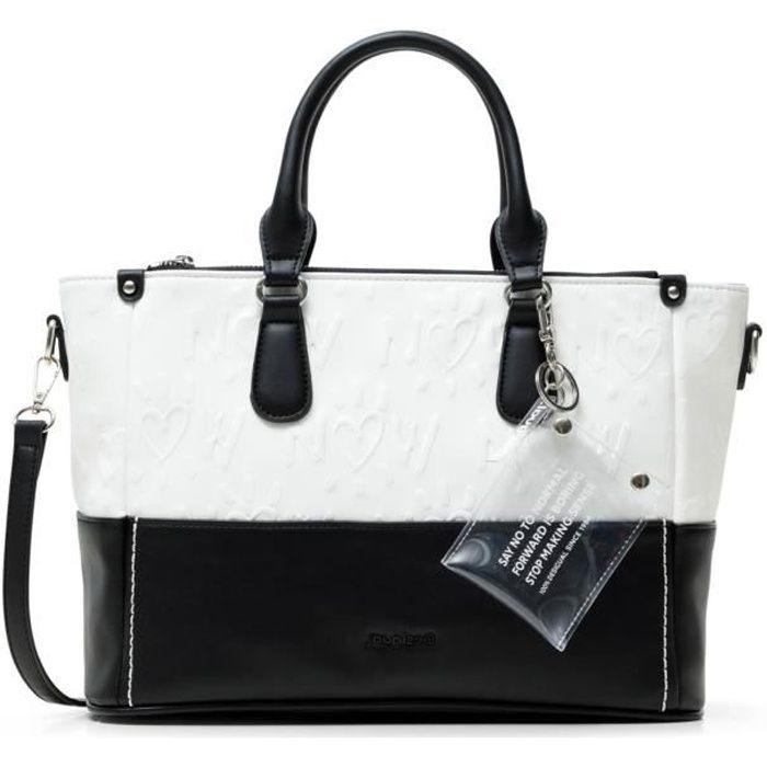 Desigual Bols Katya Safi Handbag Blanco [126625] - sac à main sac a ...