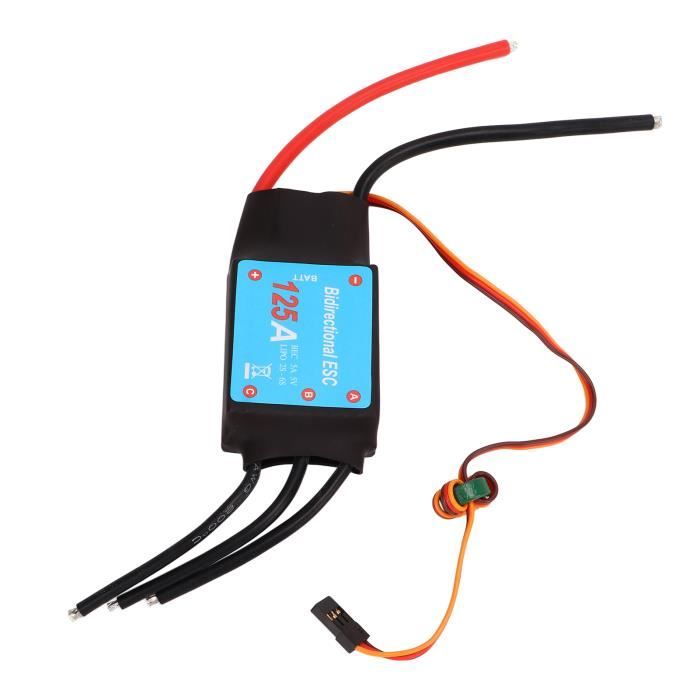 ESTINK ESC balais à hélice sous-marine Brushless ESC 125A Brushless ESC ...