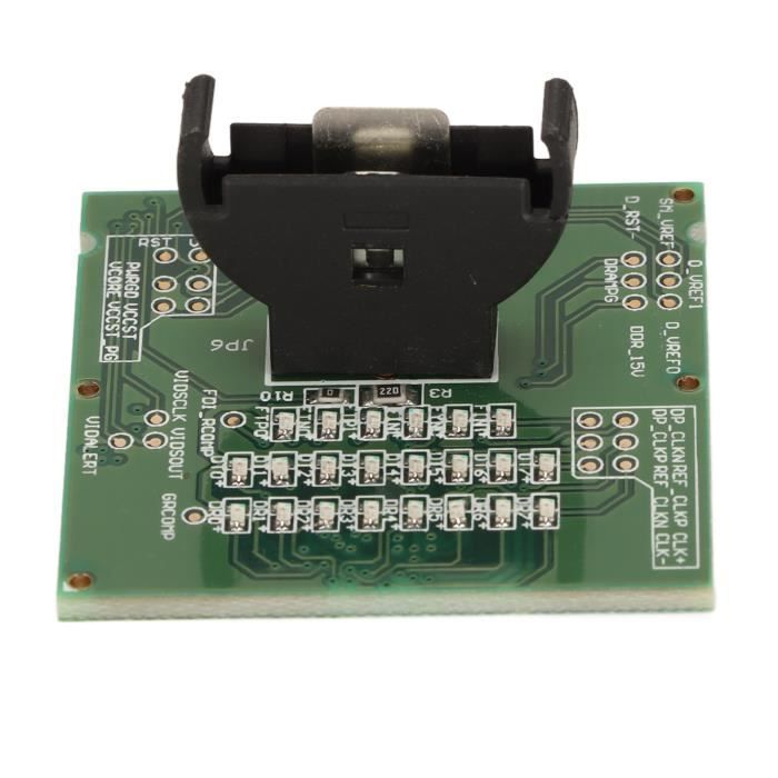 Fdit Carte de test de processeur Carte de diagnostic d'analyseur de ...