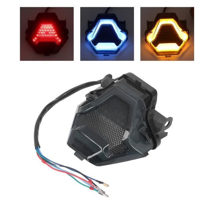 RAN Garosa feu stop arrière Moto intégré feu arrière LED clignotants ...