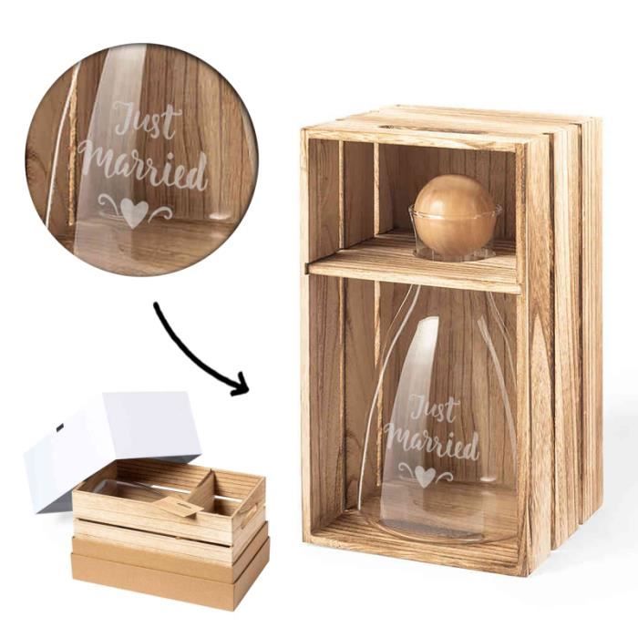 Carafe a decanter le vin Personnalisée - Bouteille en verre avec ...