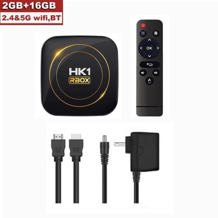 Smart TV Box - RNCYN - HK1 RBOX H8S - Android 12.0 - 2GB RAM - 16GB Stockage - 4K/6K - Cdiscount ...