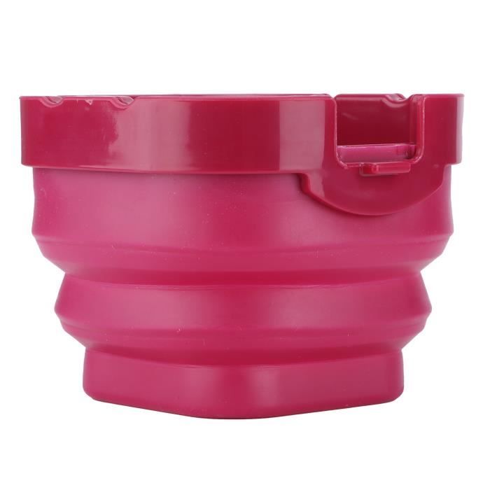 FHE- seau de lavage de stylo pliable Seau pliable rouge 3 en 1, lave ...