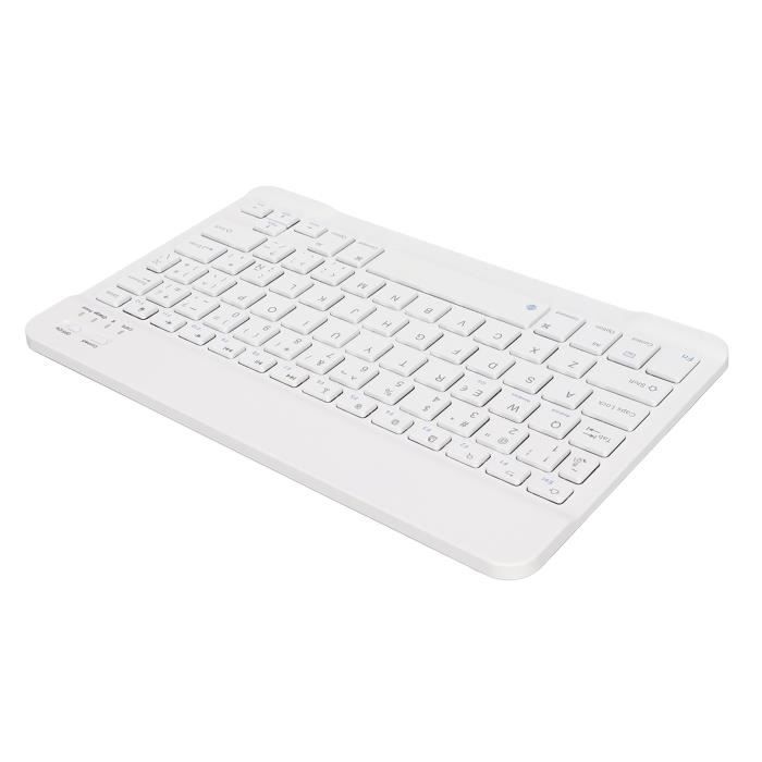 FRA Clavier Espagnol 10in Portable Ultra Mince Clavier Étanche Sans Fil ...