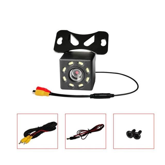 CAMERA DE RECUL,1Set 8 LED--Caméra de recul pour voiture, grand Angle ...