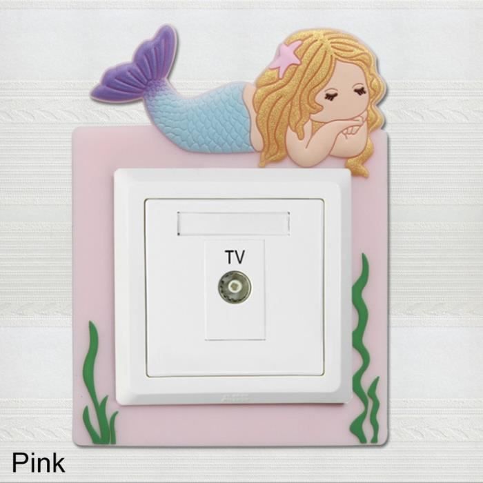 Nouveau dessin animé Animal licorne Flamingo interrupteur couverture ...