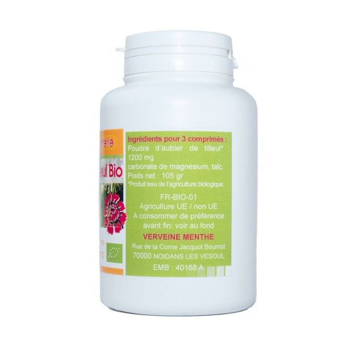 Aubier de Tilleul bio - 200 comprimés à 400 mg - Cdiscount Santé ...