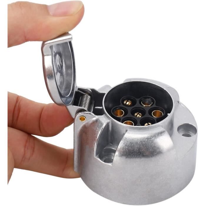 Accessoires de remorque : prise de remorque à 7 broches 12 V pour ...