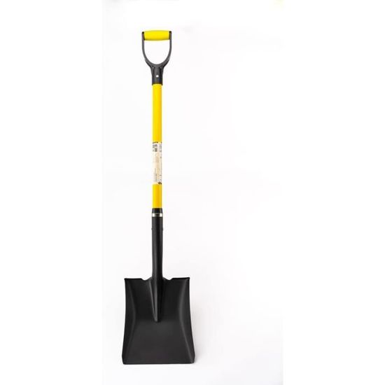 Pelle carrée pour Jardin - Suan - Manche en Fibre de Verre - Dimensions ...