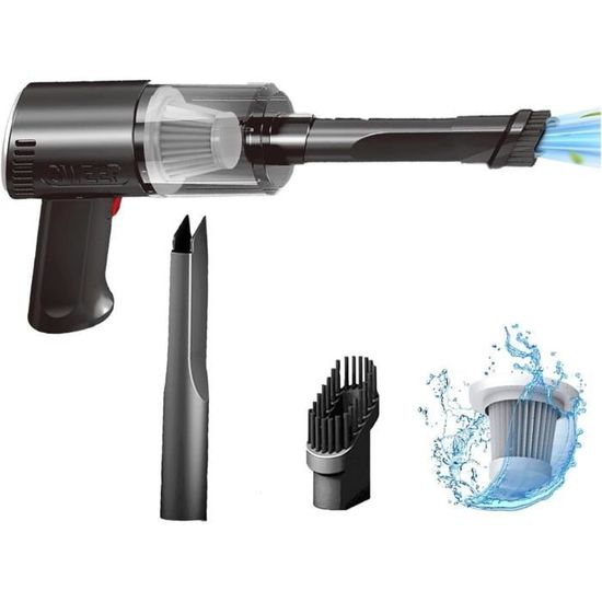 Schiuma Soufflette Air Comprimé Et Aspirateur 2 En 1, Rechargeable ...
