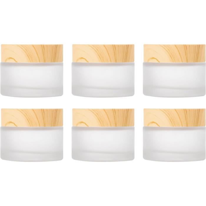 6 Pcs Pot Cosmétique Vides Flacon, 30ml Récipient Cosmétiqu Portable ...