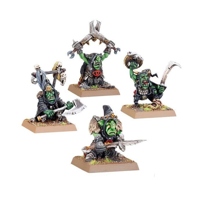 Figurine - GAMES WORKSHOP - Warhammer ToW - Orc & Gobelin - Chefs ...
