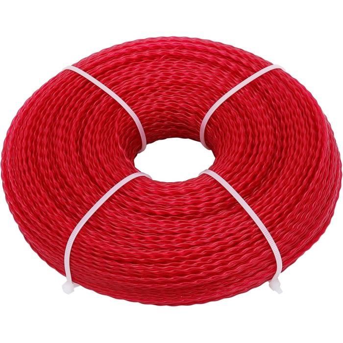 Fil Pour Coupe Bordure 2Mm 140 M Bobine De Fil Debroussailleuse ...